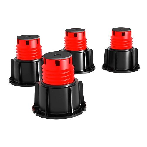 4 plots Stabilibac - pieds pour bac à douche - Lazer 150620
