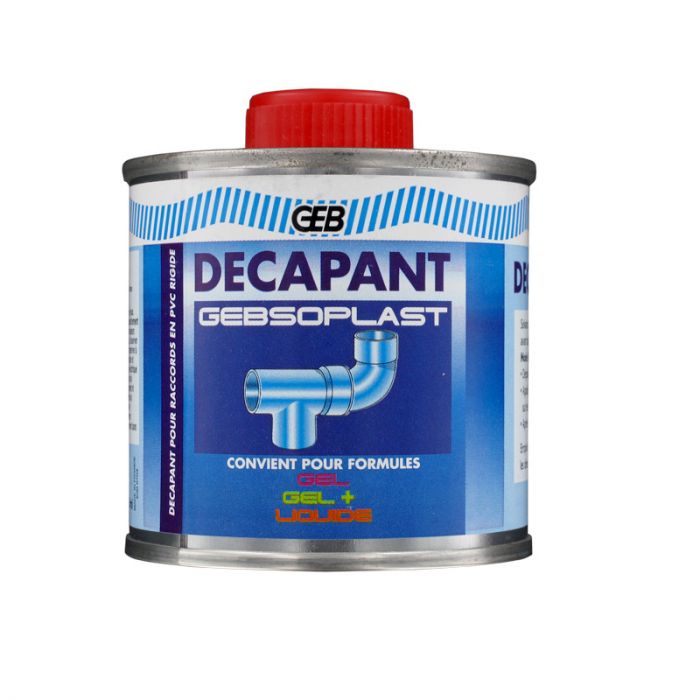 Décapant PVC 125ml pour raccords PVC