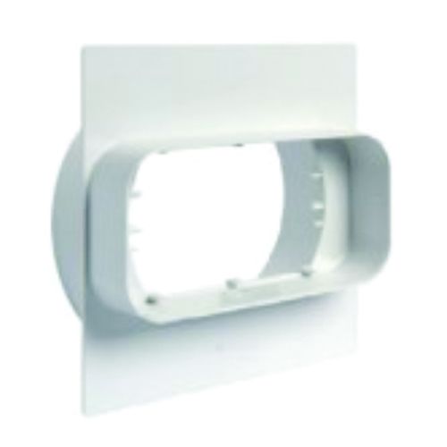 Plaque pour passage de mur tube Ventilation rectangulaire 150X70 à tube ...