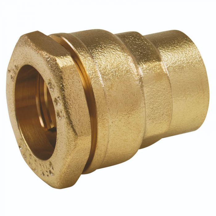 Manchon laiton droit PEHD Ø32 Femelle 1" (26/34) - ACS 16 Bar - Arco
