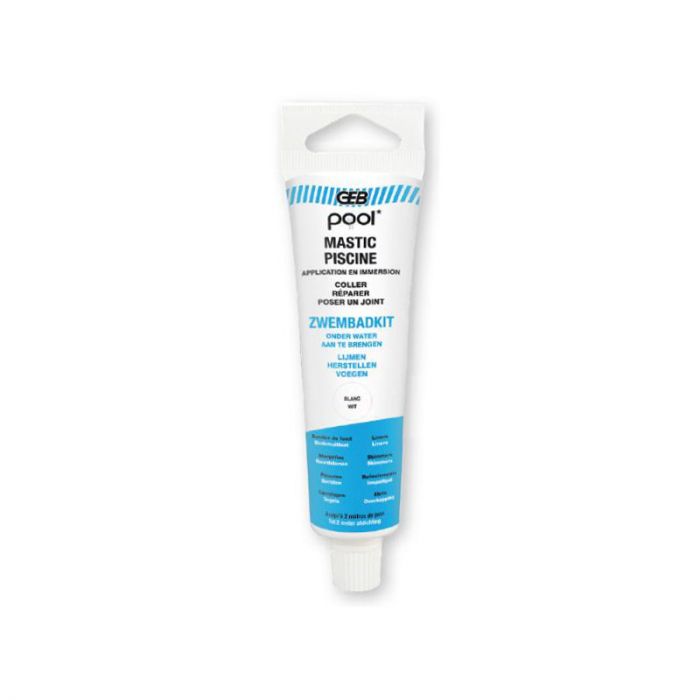 POOL Mastic piscine blanc tube de 80ml - GEB