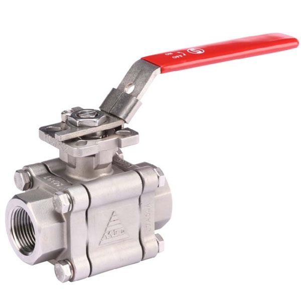 Vanne à sphère 703DM INOX 3 pièces sécurité feu PN 100 - raccord 1/2" (15/21) - Sferaco