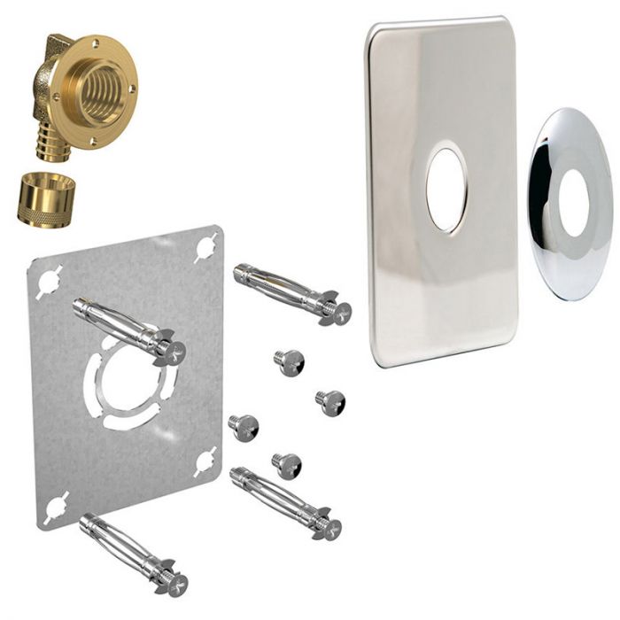 Sortie de cloison ROBIFIX Machine à laver + Plaque de finition - PER ...