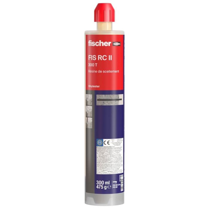 Résine Hybride de scellement de fer à béton FIS RC II 300 T - 300ml ...