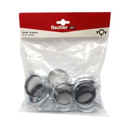 10 colliers simple isophonique 7x150 Ø40 - Fischer