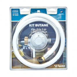 Kit Chauffage d'appoint comprenant : 1 détendeur butane type 697 28 ...