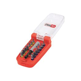 Jeu d'embouts de vissage TORX - TORX percé à code couleur TORSIONplus KS Tools 918.3020