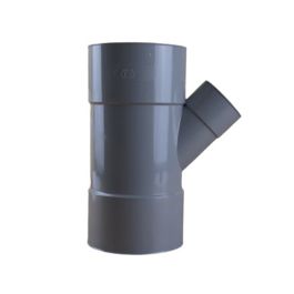 Culotte PVC réduite 45° FF Ø100/50