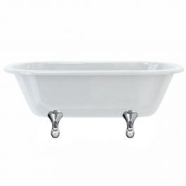 Baignoire îlot WINDSOR Burlington 1700 x 750 x 630 mm avec 4 pieds ...