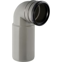 Coude de raccordement 90° WC Geberit Ø100mm H23cm - Geberit