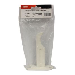 Support à visser pour radiateur en fonte type rideau - Longueur axe 105 ...
