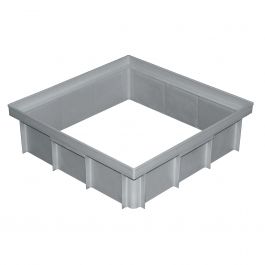 Réhausse polypropylène pour regard 450 x 450 mm - Hauteur 128 mm ...