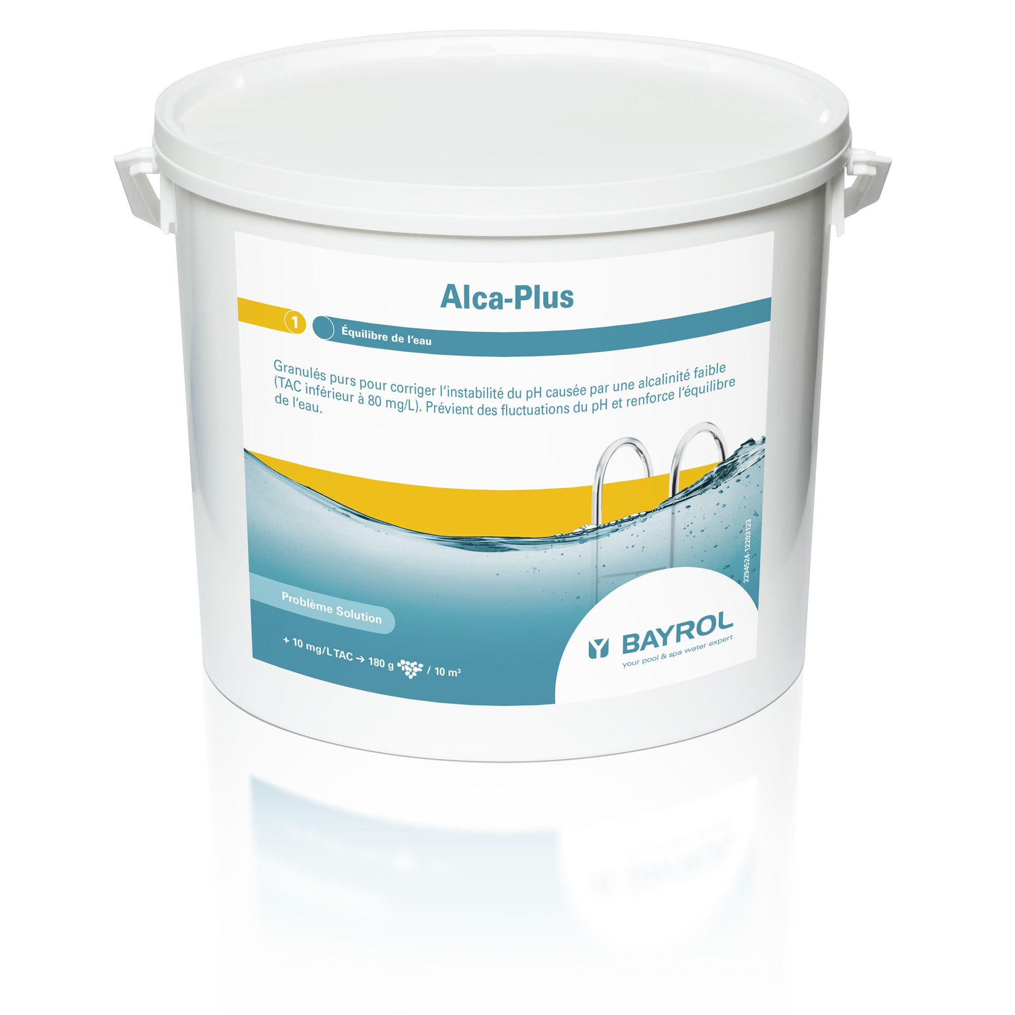 Alca-Plus pour faible TAC piscine