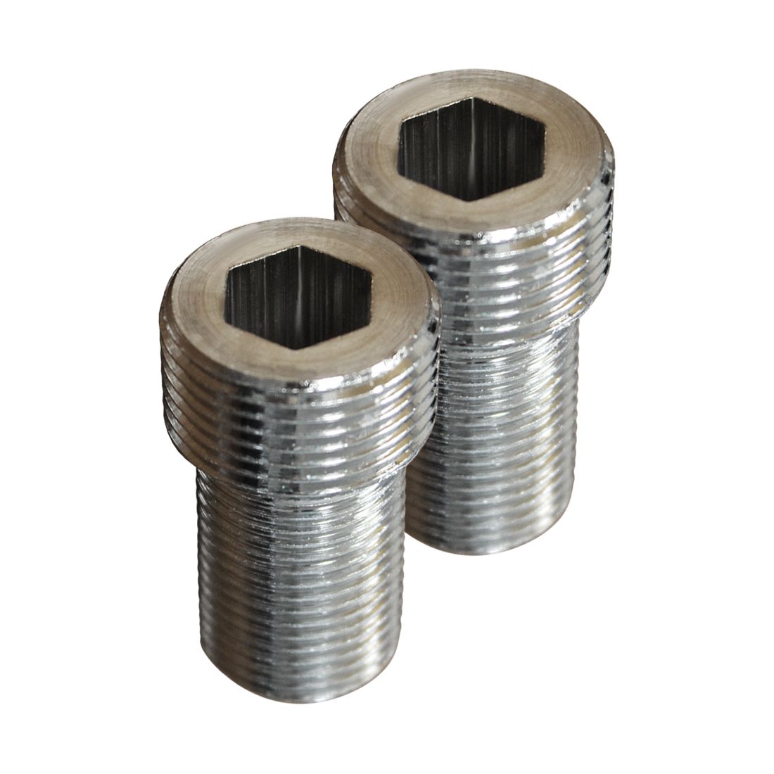 Lot de 2 Rallonges M1/2" (15/21) - M3/4" (20/27) STARFIX L45 mm Broché ...