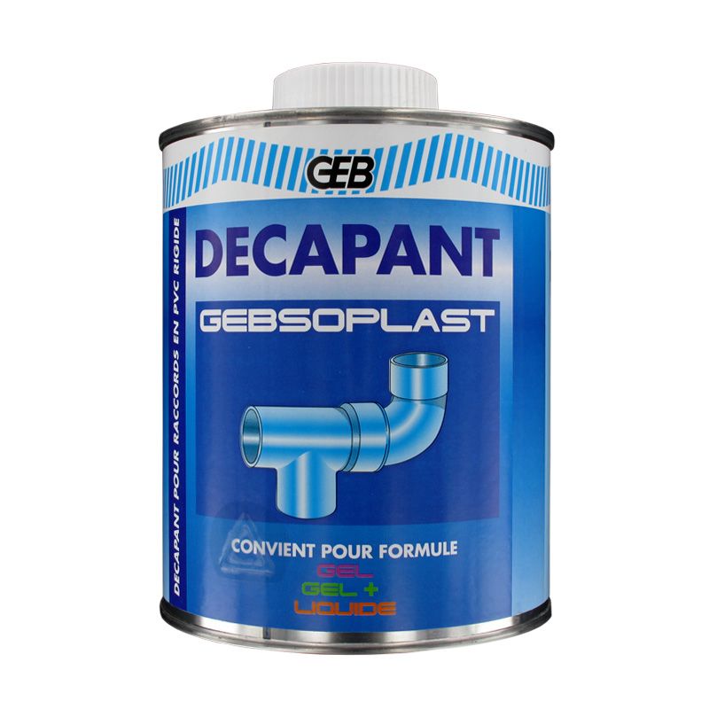 Décapant PVC 1L, avant collage du PVC.