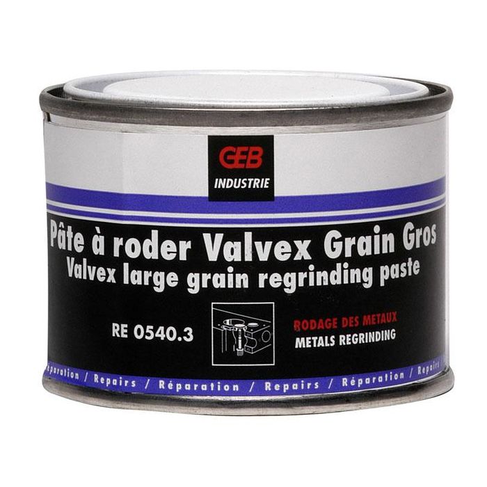 Boîte de 150g de pâte à roder VALVEX grain gros G120 pour rodage de ...