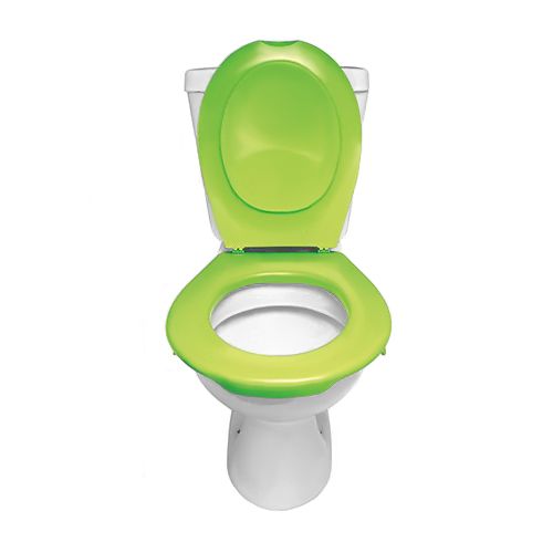 Lunette + Abattant WC Clipsable Vert Pomme - Fabrication Française - Papado