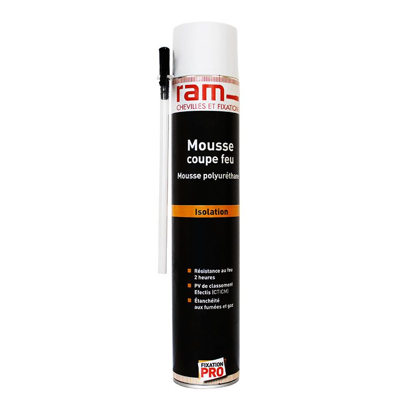 Mousse Polyuréthane COUPE-FEU 2H 750ml