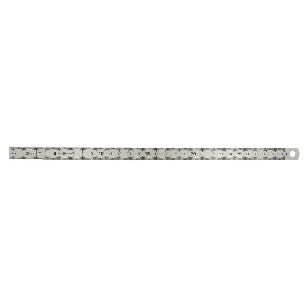 Reglet flexible en inox, L.200 mm KS Tools 300.0102