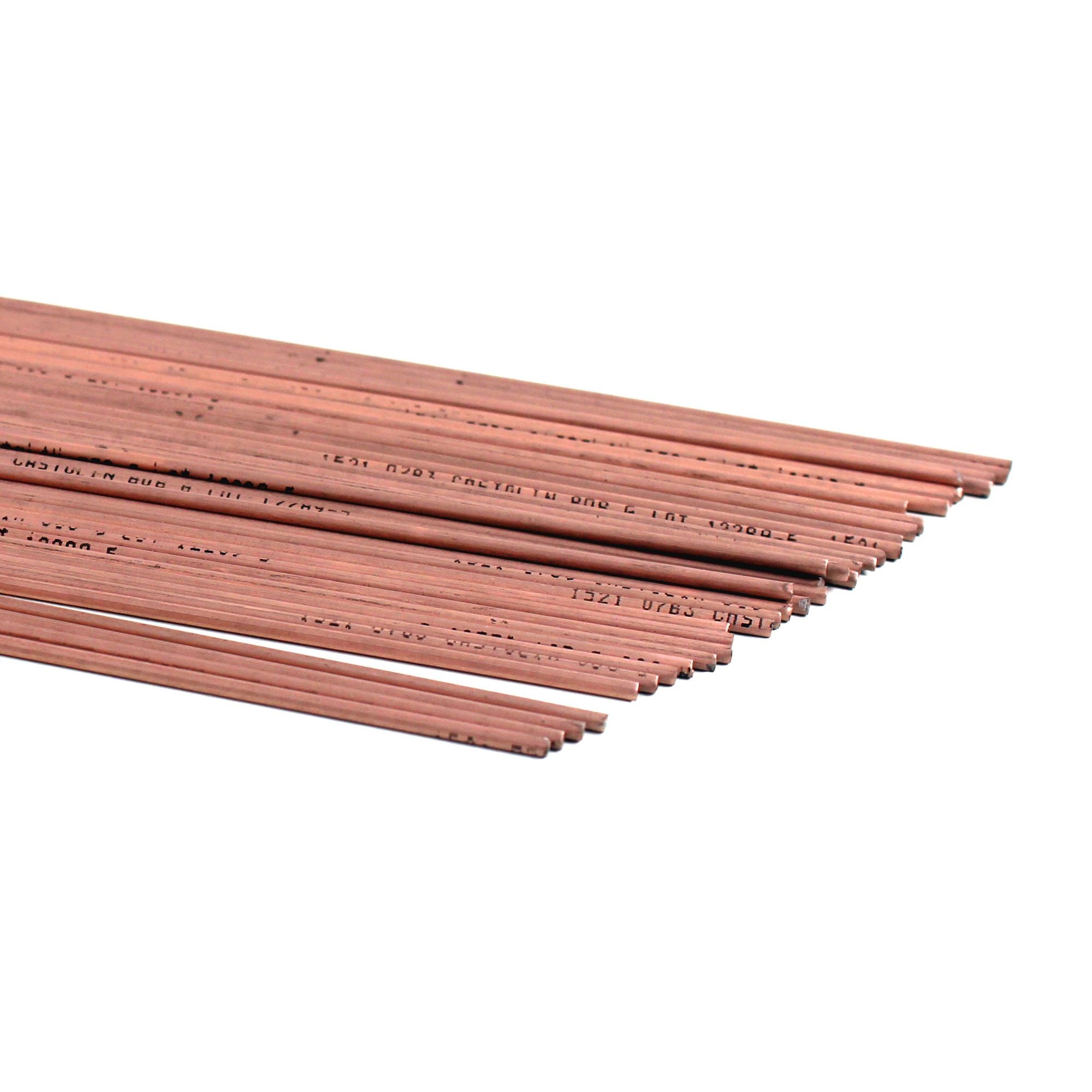 Baguette Nue 6% Argent brasage Capillaire Ø2 43 Baguettes CASTOLIN