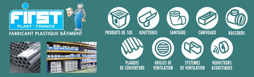 Tous les produits First-Plast sont sur Anjou Connectique